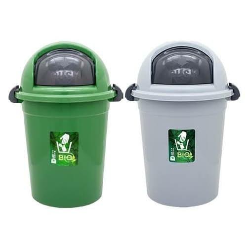 Jual Keranjang Sampah Jumbo Besar Premium Bio Green Leaf Kapasitas 80 Liter 80L Tempat Sampah ...