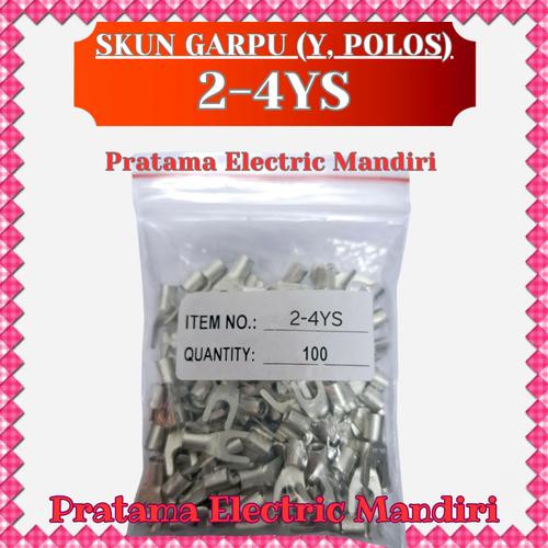 Jual Skun Kabel Garpu Y 2-4 Scoen Cable Fork 2-4Y Polos @pack=100pcs ...