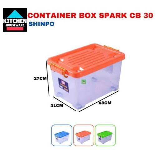 Jual Box Kontainer Barang Plastik Bening Awet Kuat Tebal Shinpo ...