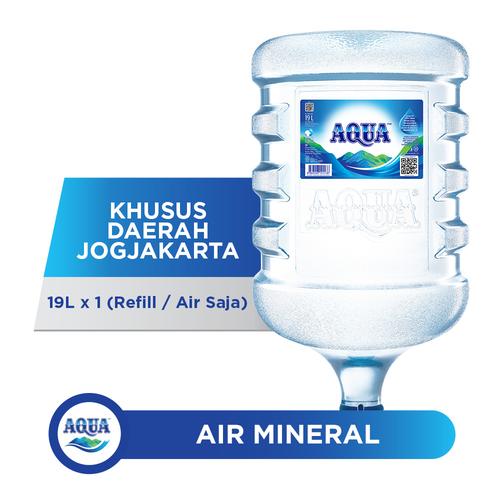 Promo AQUA Air Mineral Galon 19 Liter (Refill) - Kab. Sleman - AQUA ...