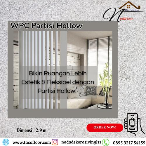 Jual hollow pvc partisi kisi kisi /wallpanel wpc motto kisi kisi / kisi ...