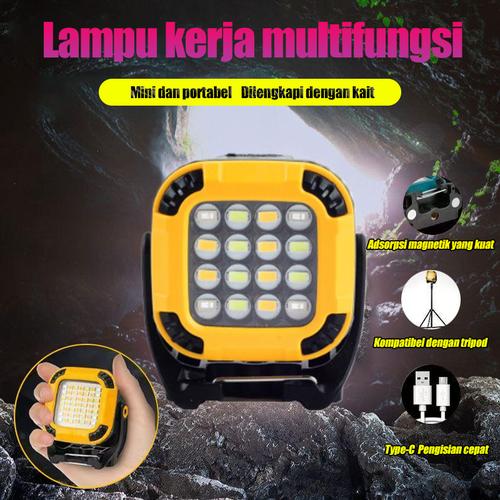 Promo 25 depan baru kuat super terang senter kepala jarak jauh kuning ...