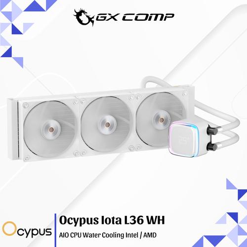 Promo Ocypus Cooler Iota L36 WH White 360mm | AIO CPU Water Cooling ...