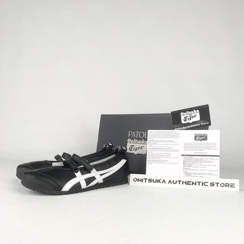 Promo Sepatu Onit Tiger X PATOU Mexico 66 Ballerina Black White ...