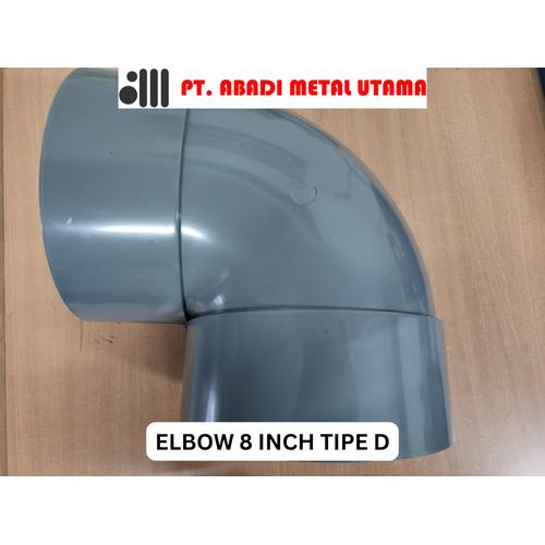 Jual FITTING PVC ELBOW PVC 90 DERAJAT 8 INCH TIPE D / KNEE PVC 8 INCH ...