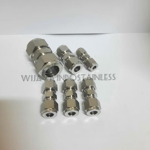 Jual Union Connector Tubing OD 6mm Stainless SS 316 Union Tube SS316 ...