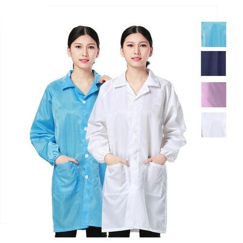 Jual Safety ESD Anti Static Smock Cleanroom Smock ESD Smock Anti Static ...