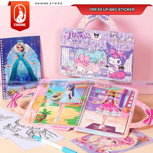 Jual Buku mainan anak Busy Book Quiet book Bongkar pasang Dress up ...