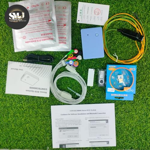 Jual ECG EKG CONTEC 8000S Wireless Stress Analysis System - Jakarta ...