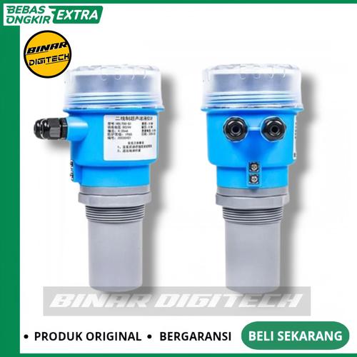 Jual Ultrasonic Level Transmitter Range 0-10M 10 meter DC 24V Output 4 ...