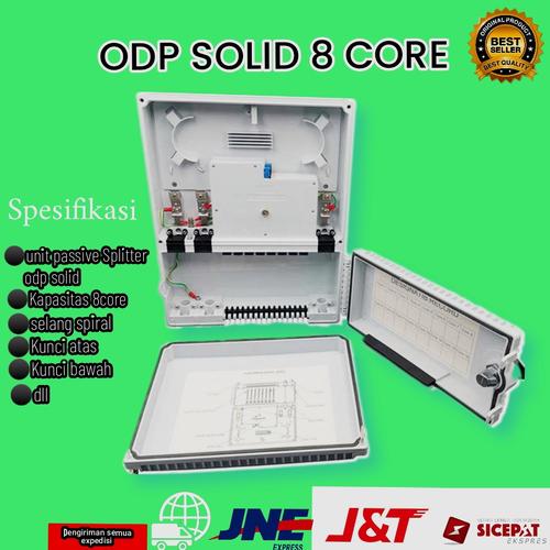 Jual Odp Solid 8 Core Telkom Lengkap Splitter 1:8 SC Upc - Jakarta ...
