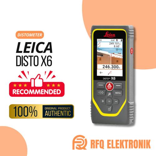 Jual Distance Meter Leica Disto X6 / Meteran Laser Digital Leica Disto ...