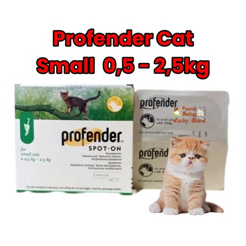 Jual Profender Cat Small uk 0,5-2,5kg / tube obat cacing kucing ...
