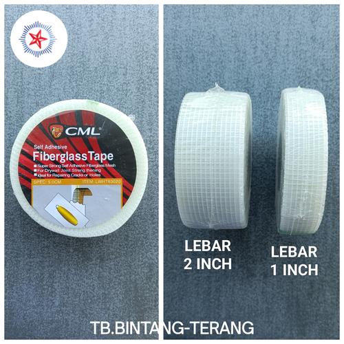 Jual LAKBAN KASA GYPSUM GRC DENGAN PEREKAT FIBERGLASS TAPE SELF ...