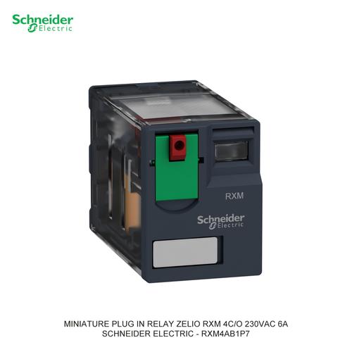 Jual SCHNEIDER Plugin relay Zelio RXM 4C/O 14Pin 6A Without LED - RXM4AB1BD - Jakarta Timur ...