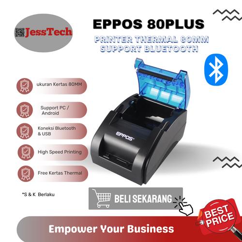 Jual Printer Thermal EPPOS PLUS 80mm EP80PLUS- USB BLUETOOTH - Kota Bandung - JESSTECH BARCODE ...