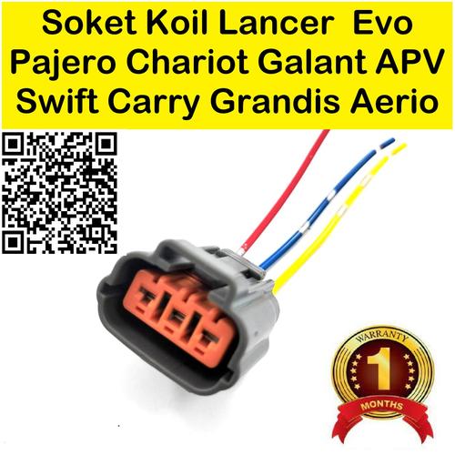 Promo Soket Koil Mitsubishi Lancer Evo Pajero Chariot Galant APV Swift ...