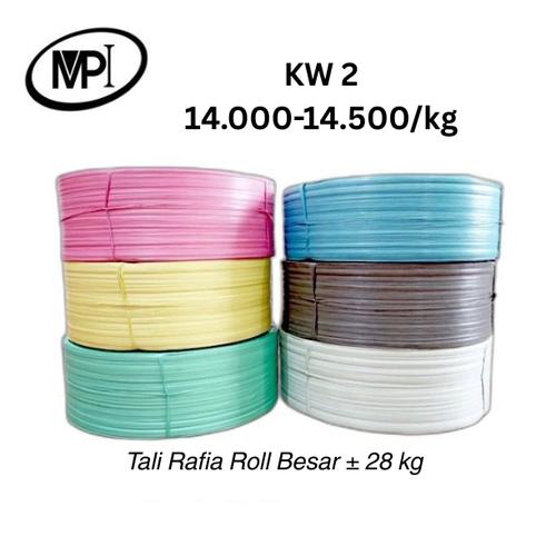 Jual Tali Rafia Roll Besar Cap Burung Walet ±28 kg - Hijau, 25 kg - Kab ...