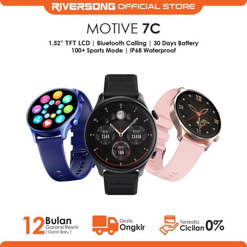 Promo Riversong Motive 7C Smartwatch | Bluetooth Calling | SpO2 Monitor ...