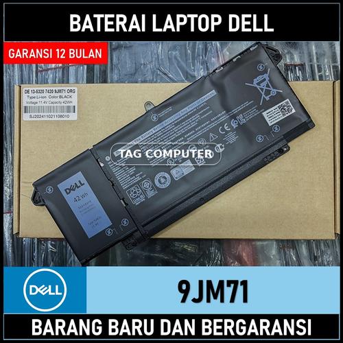 Jual BATERAI LAPTOP DELL LATITUDE 13 5320 14 7320 7420 7520 9JM71 7FMXV ...