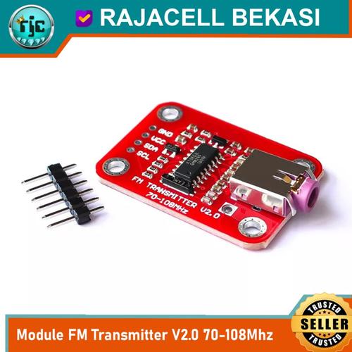 Jual Module FM Transmitter V2.0 Elechouse interface i2C for Arduinoo ESP8266 ESP32 - Kota Bekasi ...