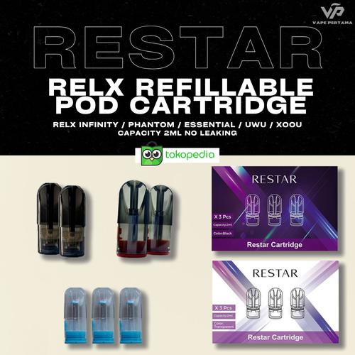 Promo RELX Compatible Ceramic Cartridge Refillable RESTAR ( INFINITY ...