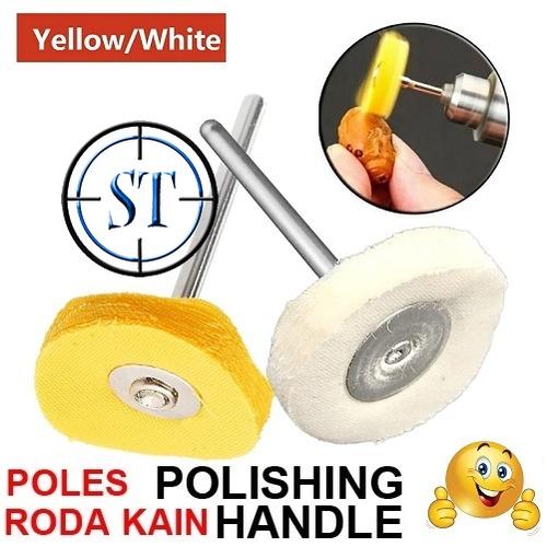 Jual Mata Bor Kain Poles Kuning Mini Grinder Polishing Wheel Buffing ...