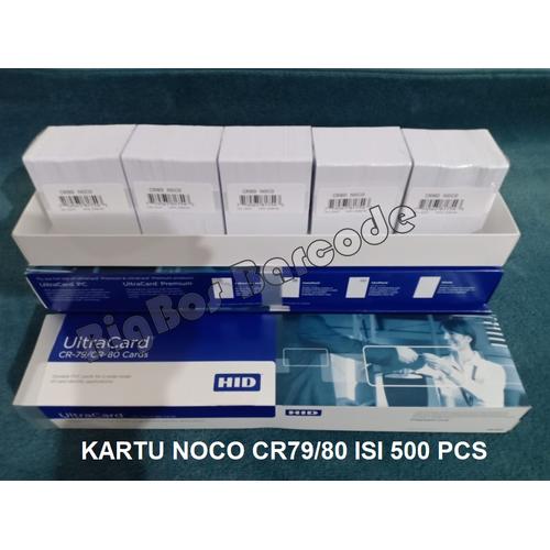 Jual Kartu PVC Blank Id Card Ultracard HID Noco CR 80 isi 500 pcs ...