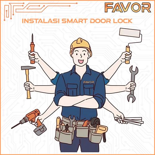 Jual Instalasi Pemasangan Smart Door Lock - Mechanic Pasang Handle Pintu - Kaca - Jakarta Utara ...