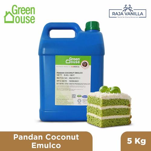 Jual Pandan Coconut Emulco GH Kelapa Pasta Hijau Bolu 5 kg - Jakarta ...