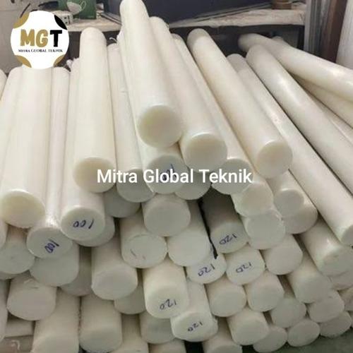 Jual Teflon Batangan Putih 80mm x 100cm (As PTFE Rod White) - Jakarta Barat - Mitra Global ...