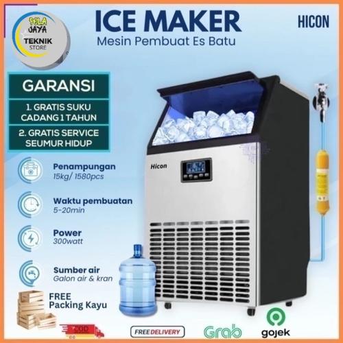 Jual Mesin Es Batu Kristal Iceler Ice Maker 150Kg/24Jam Kapasitas Besar ...