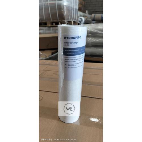 Jual Cartridge / Sediment Filter Air HYDROPRO 10" 5micron - Jakarta Timur - WaterEquip | Tokopedia
