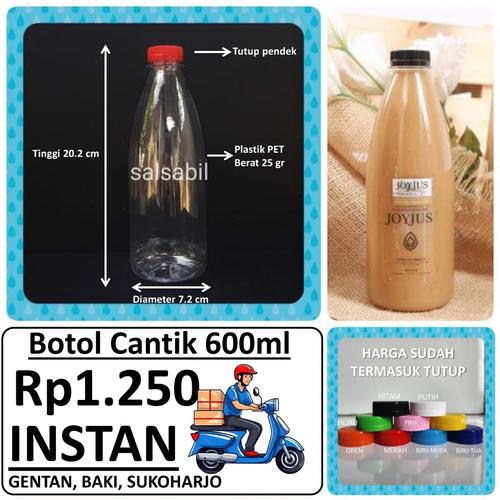 Jual Botol cantik 600ml KHUSUS GOSEND - Kab. Sukoharjo - salsabil water ...