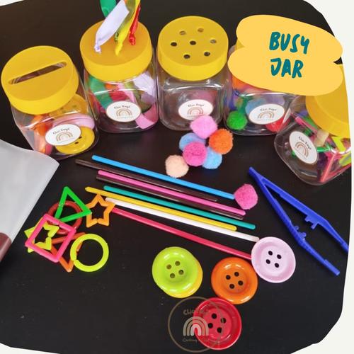Jual Busy Jar TERMURAH/ Mainan Montessori Anak/ Maian Edukasi - Kab ...