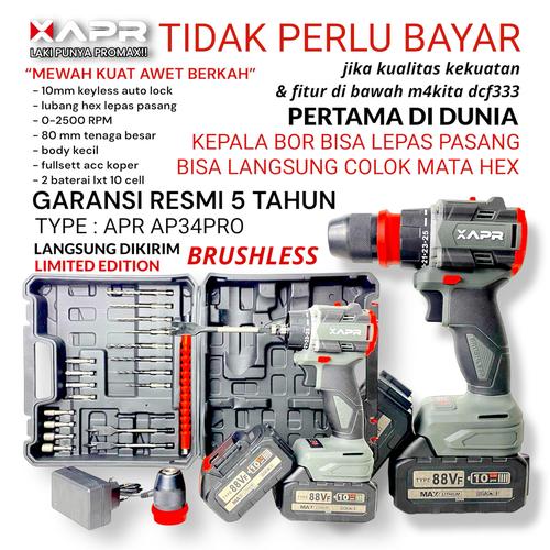 Promo SPESIAL BARU BOR APR AP34PRO BASIC MESIN AP13PRO BISA UNTUK ...