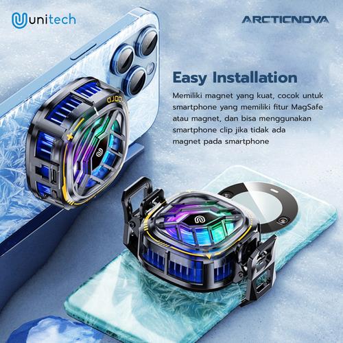 Jual Cooler Handphone X76 Pro Unitech ArcticNova Fan Cooler HP ...