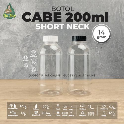 Jual Botol Cabe 200 ml - Botol Plastik 200ml - Kota Bandung - Gudeg Yu ...