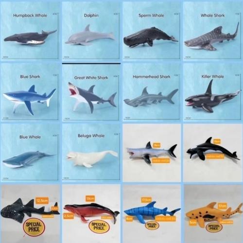 Jual Hiu Paus mainan ikan laut karet - sea animal - mainan hewan ikan ...