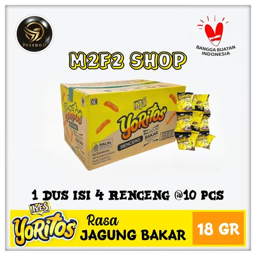 Jual Snack Yoritos Camilan Rasa Jagung Bakar Sachet - 18 gr (Harga ...