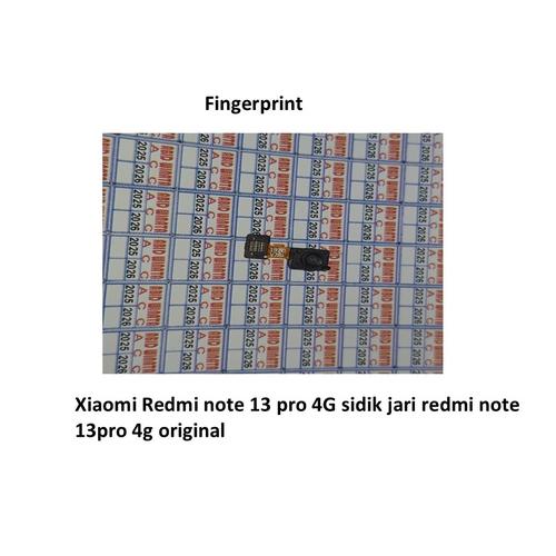 Jual Fingerprint Xiaomi Redmi note 13 pro 4G sidik jari redmi note ...