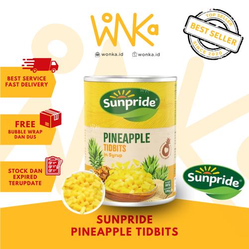 Promo Sunpride Pineapple Tidbits In Syrup 567gr - Potongan Nanas ...