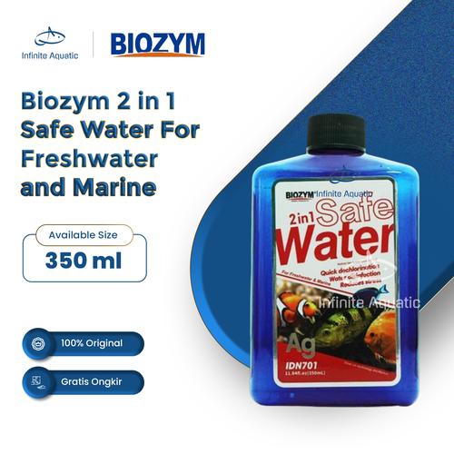 Jual Biozym 2in1 Safe Water Stabilizer + Ag for Freshwater & Marine ...
