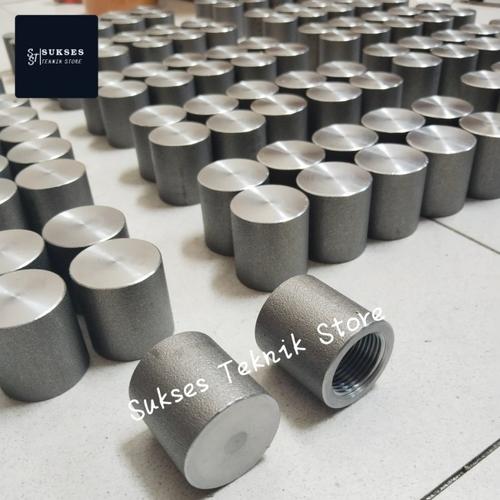Jual Dop Besi #3000 Drat 3/4" inch NPT / DN20 End Cap Carbon Steel ...