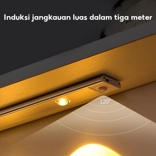 Jual lampu sensor gerak otomatis led multifungsi lampu strip led 3 ...