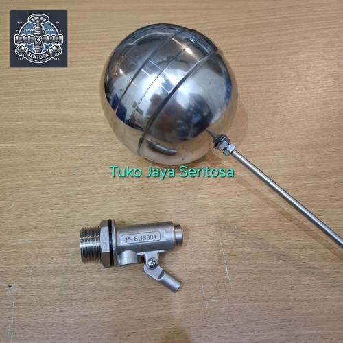 Jual Floating Valve 3/4" inch Pelampung Tangki Otomatis FULL Stainless ...