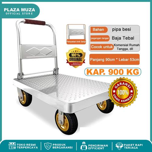 Jual (( KUAT 1 TON )) Reaim Handtruck Troli Barang Lipat Model Besi ...