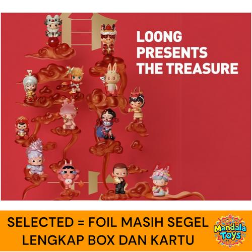 Jual Loong Presents the Treasure Pop Mart Open Box Figure Sealed ...