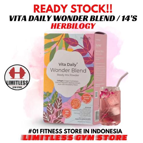 Promo Herbilogy - Vita Daily Wonder Blend 14 Sachet (Suplemen Kehamilan ...