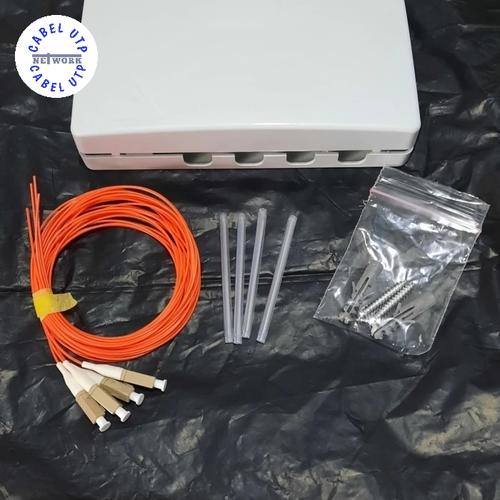 Jual Roset 4 Core LC-LC OM2 Multimode Komplit Pigtail dan adapter ...